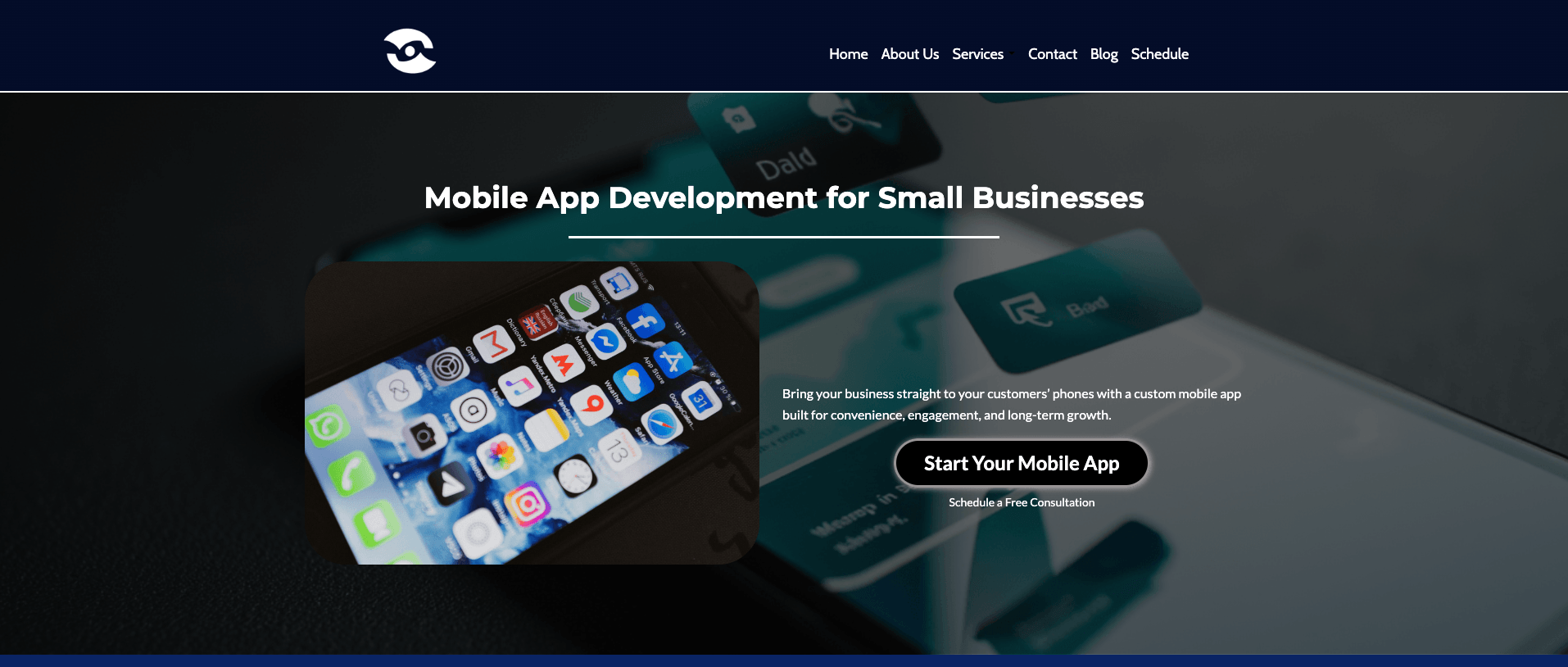 Mobile App Development Anderson SC | Custom Apps for Small Businesses