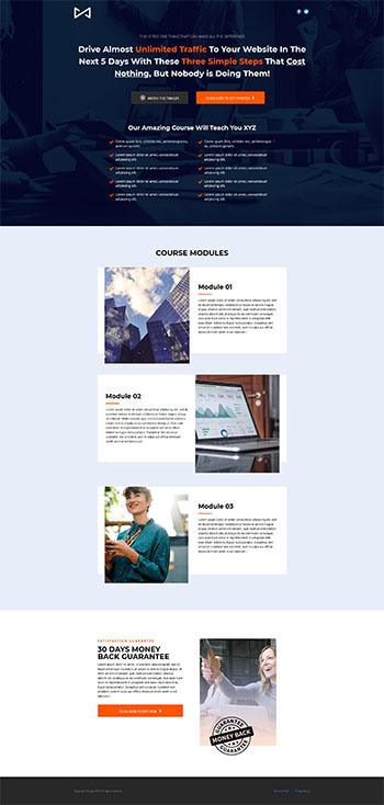 20 free sales page templates